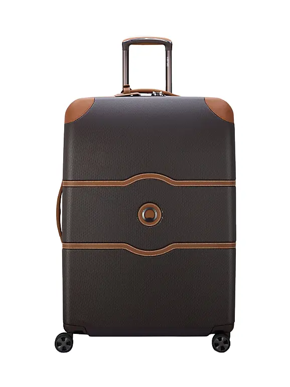 DELSEY Four Double-wheel Suitcase 76cm - Dark Brown