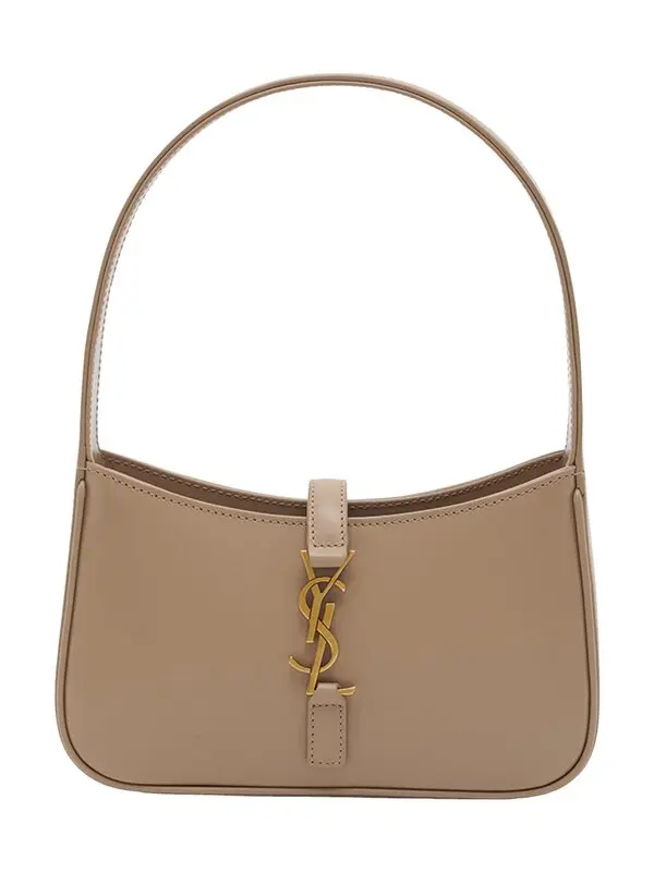 Saint Laurent Le 5 A 7 Mini Shoulder Bag - Dark Beige