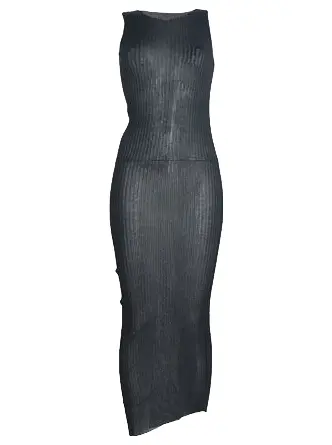 MAISON MARGIELA Midi Dress - Black