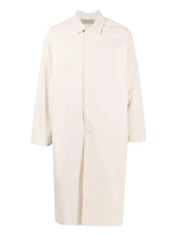 Fear Of God Spread-collar Trench Coat - Neutrals