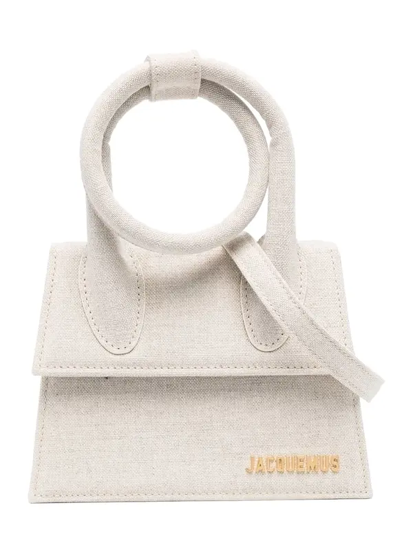 Jacquemus Le Chiquito Noeud Tote Bag - Neutrals