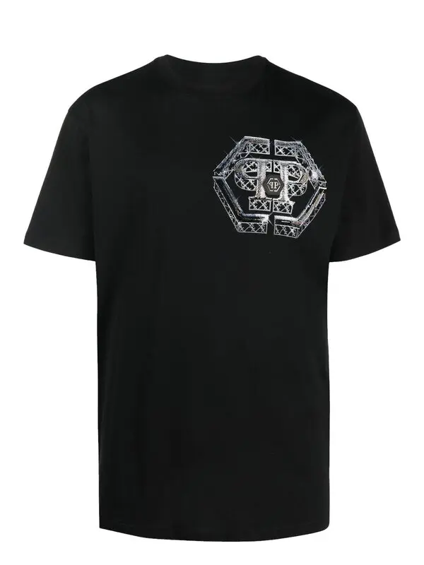 Philipp Plein Logo-print Short-sleeve T-shirt - Black