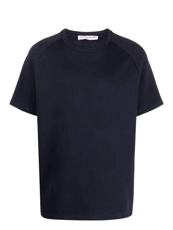 Orlebar Brown Round-neck Short-sleeve T-shirt - Blue
