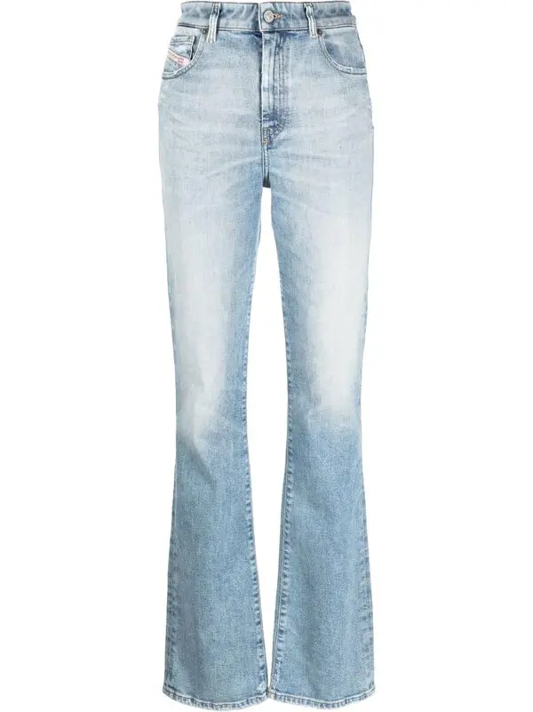 DIESEL® High-waisted Flared Jeans - Blue