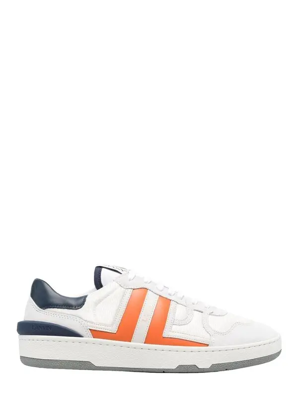 LANVIN Panelled Low-top Sneakers - White