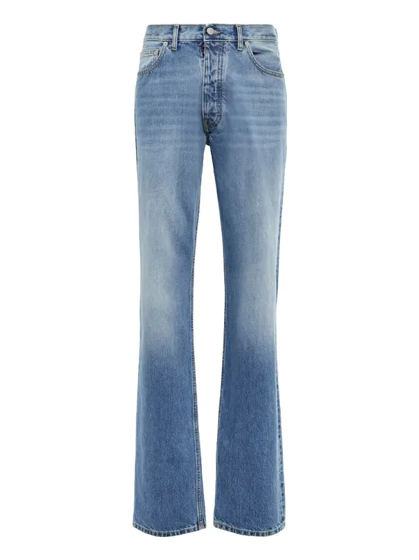 MAISON MARGIELA Mid-rise Straight Jeans - Blue