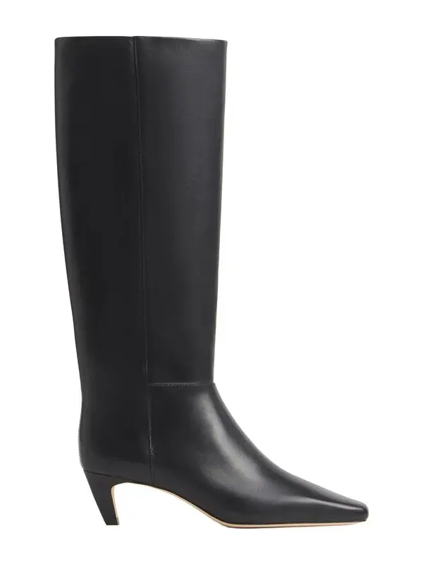 REFORMATION Remy Knee Boot - Black