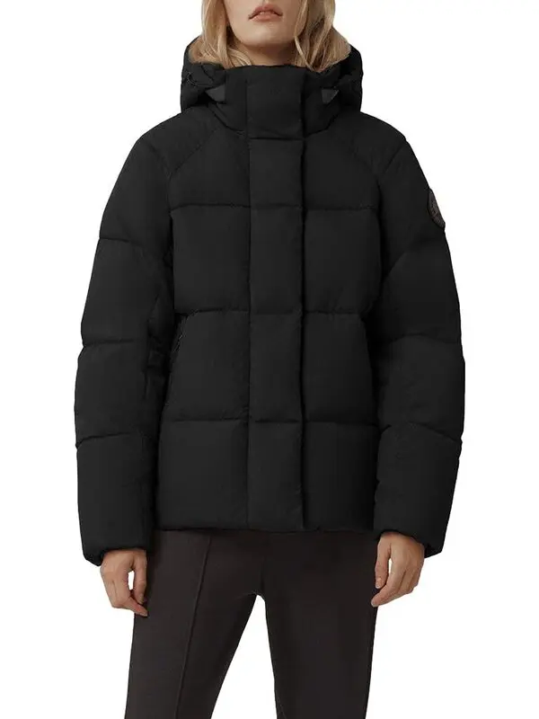 Canada Goose Junction Wind & Water Resistant Down Parka - Black - Noir