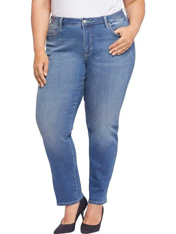 NYDJ Relaxed Straight Leg Jeans - Lovesick
