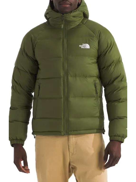 The North Face Hydrenalite 600 Fill Power Down Hooded Jacket - Woodland Green
