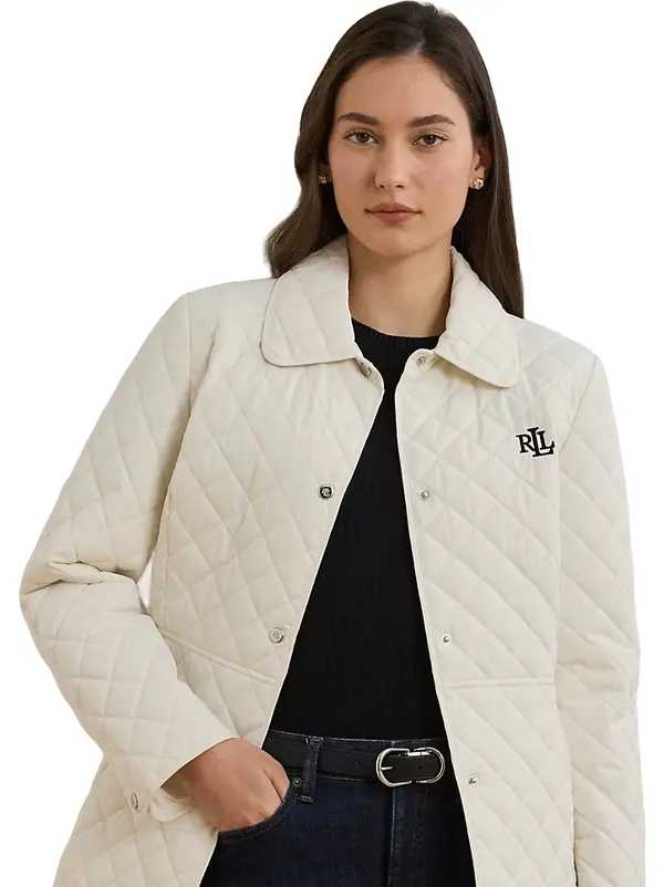Ralph Lauren Diamond-quilted Jacket - White