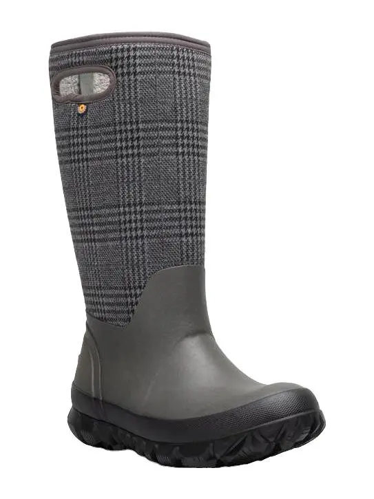 Bogs Whiteout Waterproof Boots - Cement Multi