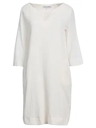 European Culture Mini Dress - White