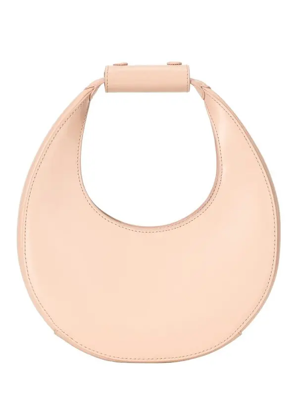 Staud Mini Moon Leather Bag - Blush