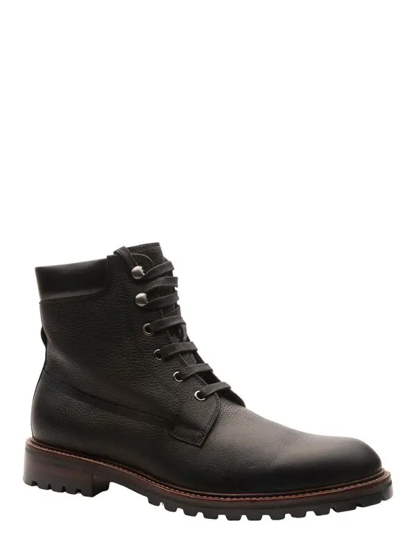 Gordon Rush Chester Leather Lace-up Boots - Black