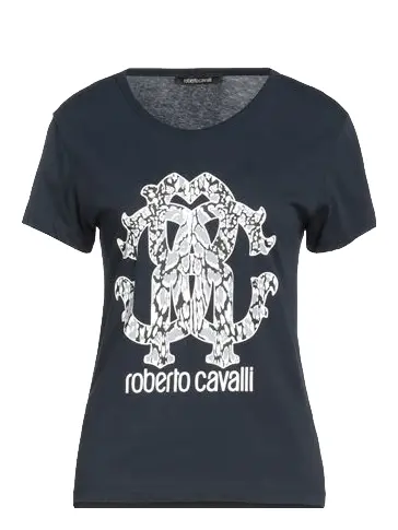 Roberto Cavalli Logo-print T-shirt - Blue