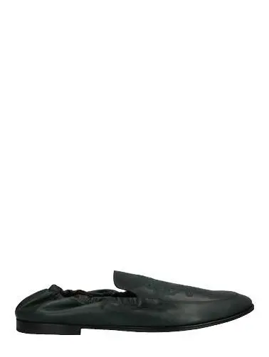 Dolce & Gabbana Calfskin Loafers - Green