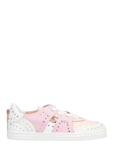 Agl Soft Leather Low-top Sneakers - Blush