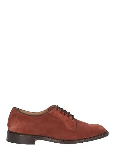TRICKER'S Lace-up Shoes Size Leather - Rust