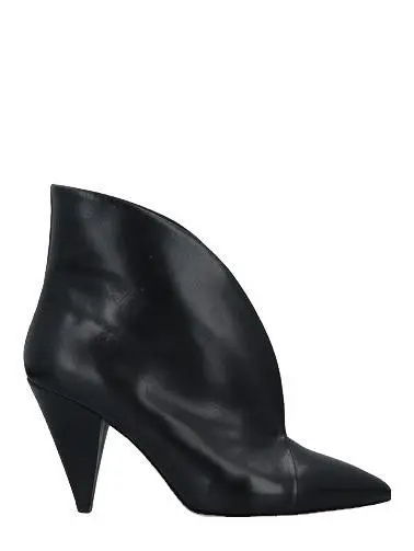 Isabel Marant Ankle Boots In Calfskin - Black