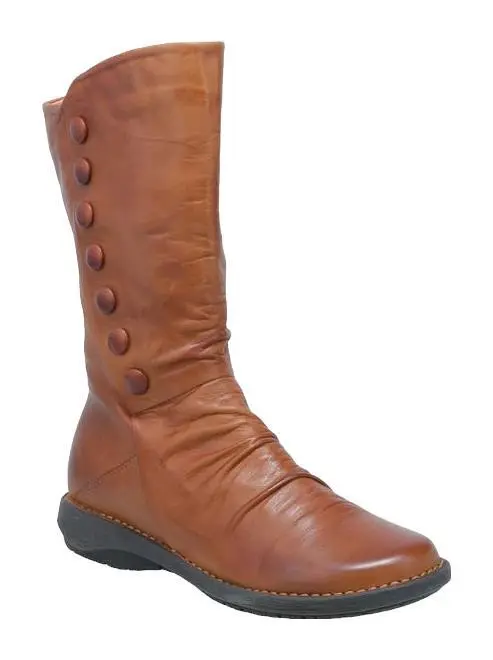 Miz Mooz Petrillo Leather Boots - Brandy