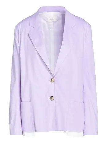 VICOLO Single-breasted Blazer - Purple