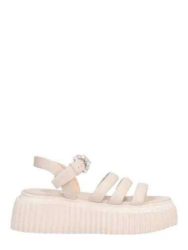 Agl Leather Flatform Sandals - Pink