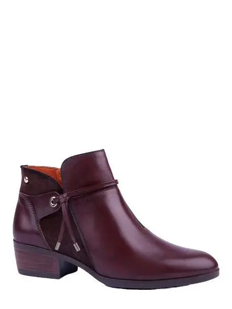 Pikolinos Daroca Ankle Bootie - Mahogany