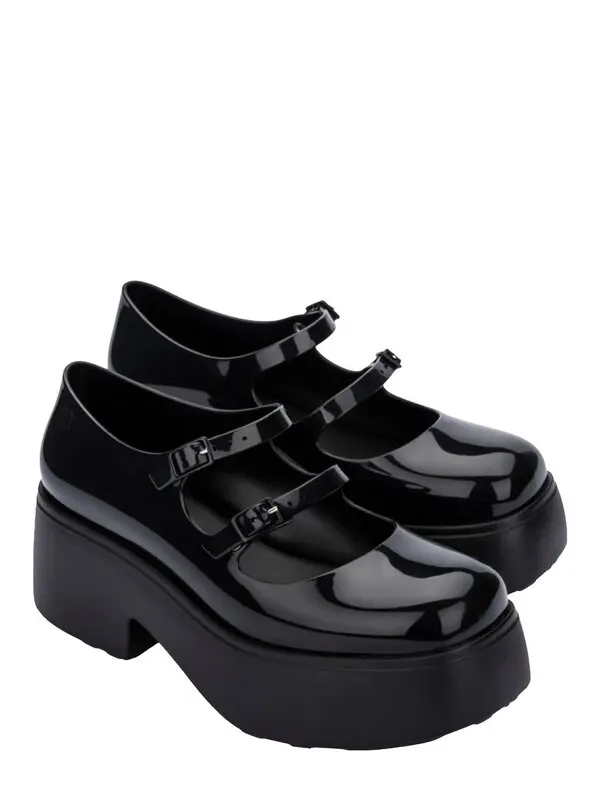 Melissa Farah Platform Mary Jane - Black