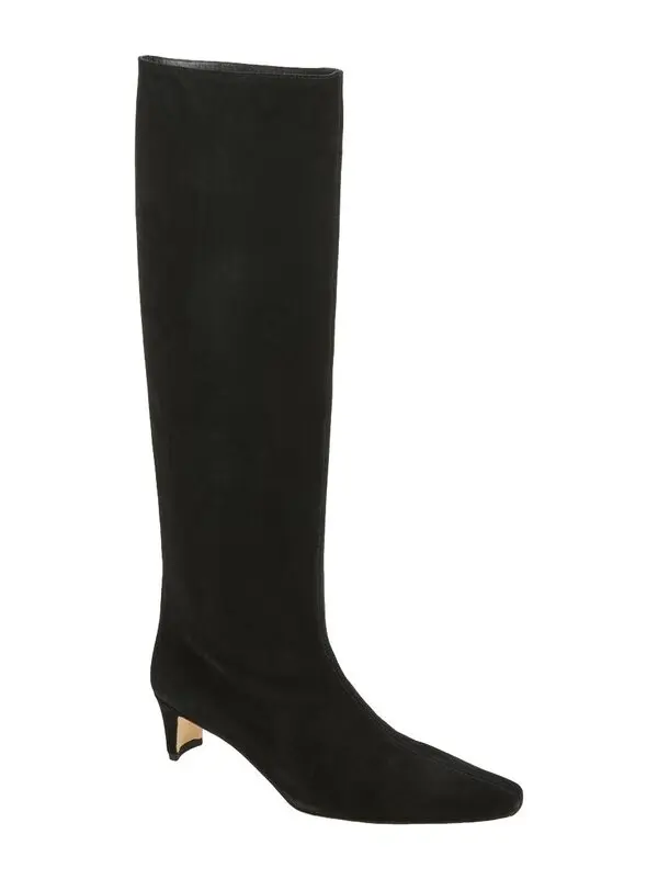 Staud Wally Knee High Boots - Black