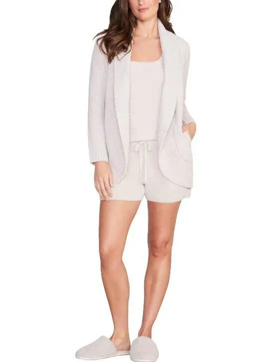 Barefoot Dreams Cozychic™ Chenille Circle Cardigan - Stone