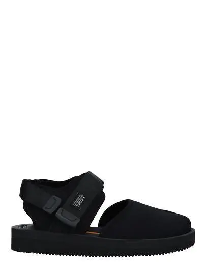 Suicoke Sandals In Textile Fibers - Black