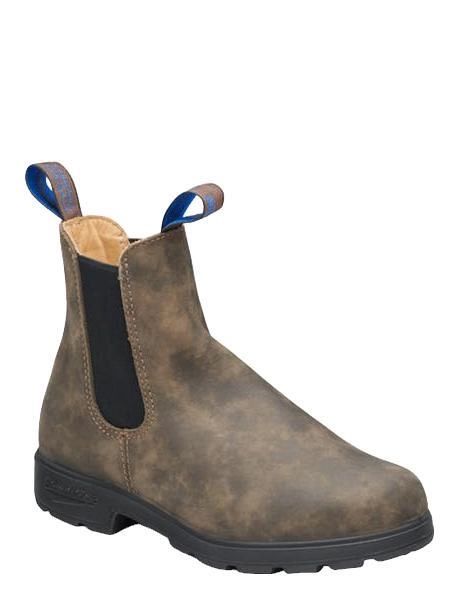 Blundstone Genuine Shearling Waterproof Chelsea Boot - Rustic Brown