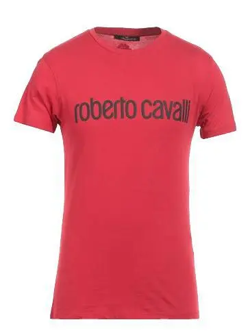 Roberto Cavalli T-shirt Size Cotton - Red