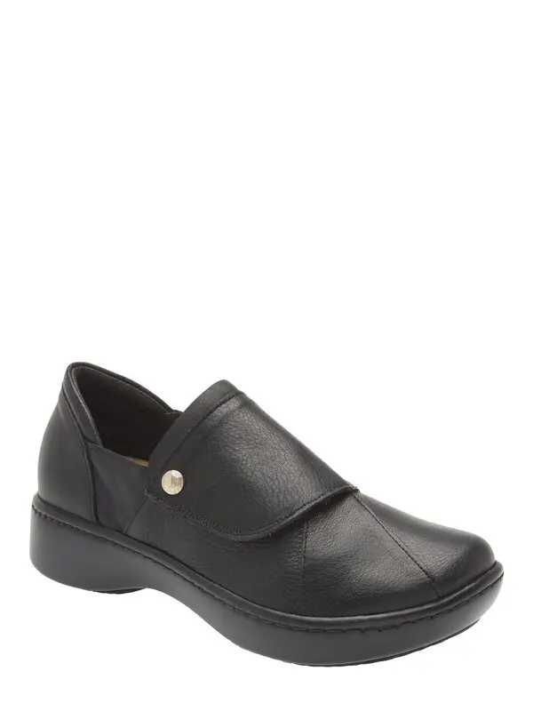 Naot Lagoon Leather Loafer - Soft Black Leather