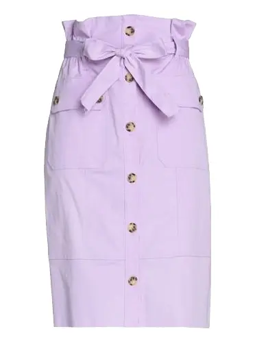 VICOLO Midi Flared Skirt - Purple