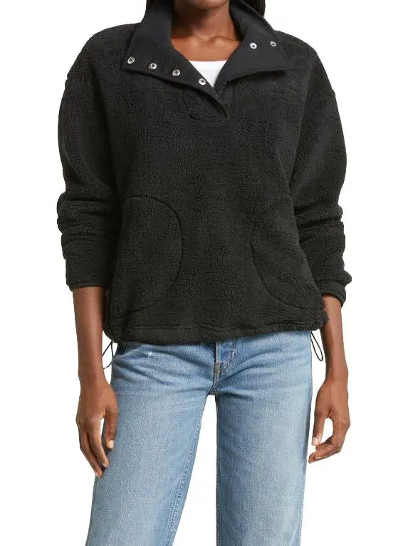 UGG Atwell High-pile Fleece Jacket - Tar