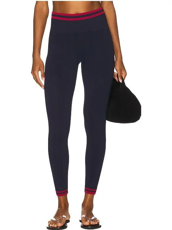 The Upside Seamless Midi Pant - Navy