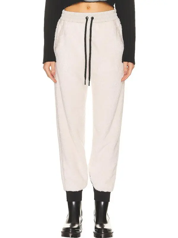 Moncler Fleece Sweatpants - White