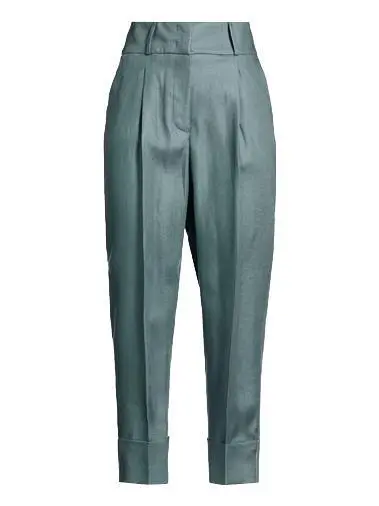 Peserico Tapered Twill Pants - Green