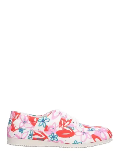 Hogan Floral Print Sneakers - White