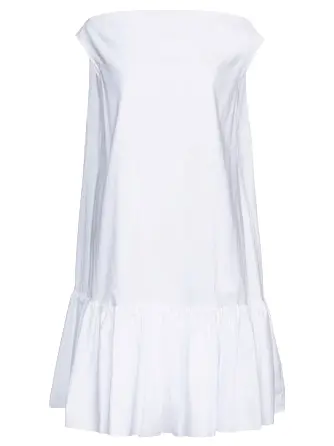 L' AUTRE CHOSE Mini Cotton Dress - White