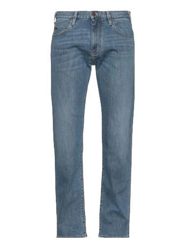 Emporio Armani Cotton And Elastane Jeans - Blue