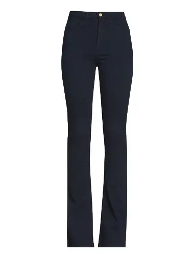 MANILA GRACE Flared Jeans In Stretch Denim - Blue