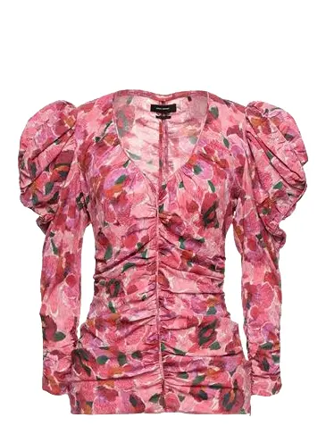 Isabel Marant Floral-print Top - Pink