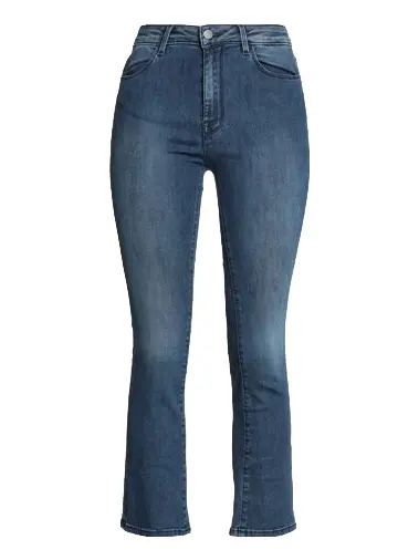 # 7.24 Boot-cut Jeans With Cropped Hem - Blue