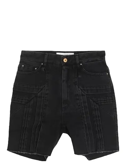 Matthew Adams Dolan Denim Shorts - Black