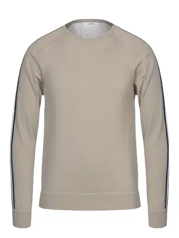 Alpha Studio Cotton Knit Sweater - Beige