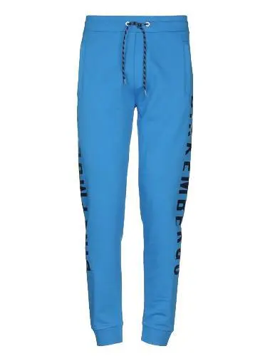 BIKKEMBERGS Pants Size Cotton, Elastane - Blue