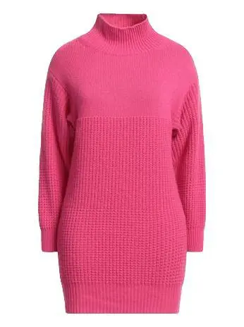 N.O.W. ANDREA ROSATI CASHMERE Turtleneck Knit Top - Pink